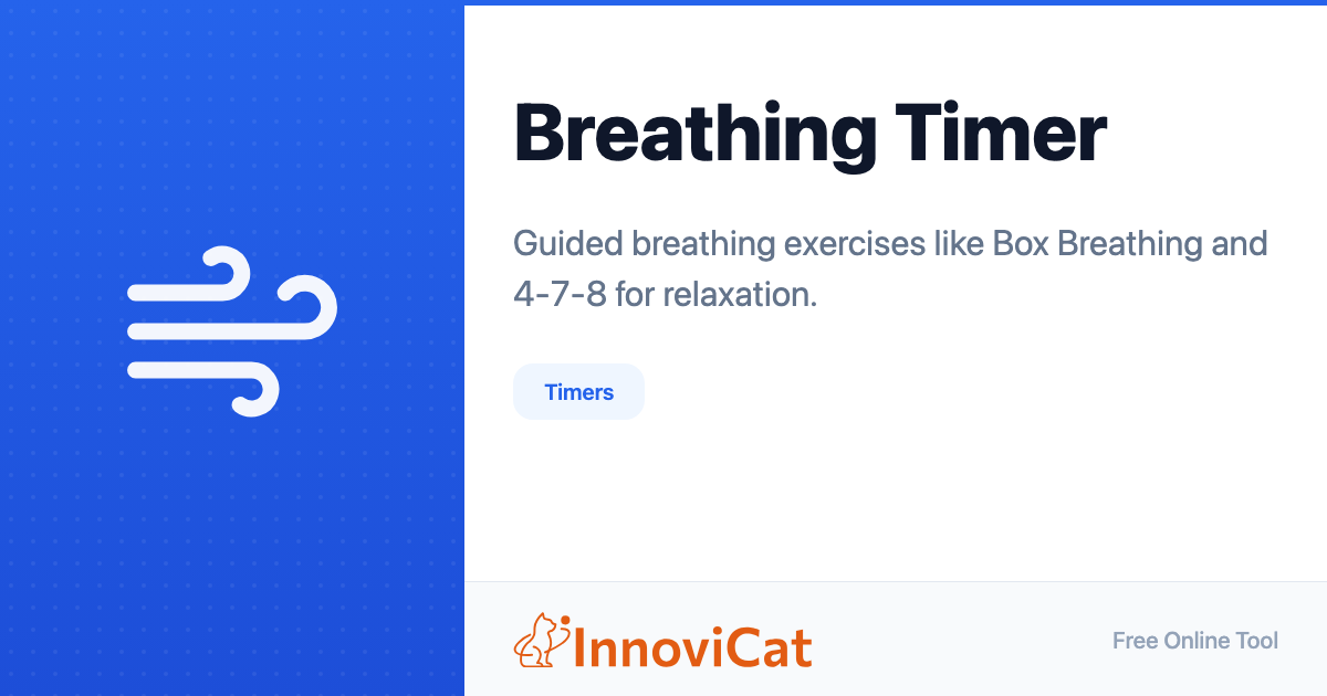 Breathing Timer - InnoviCat Tools